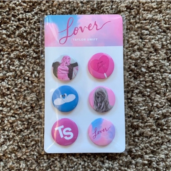 Taylor Swift | Accessories | New Taylor Swift Lover Album Pins | Poshmark